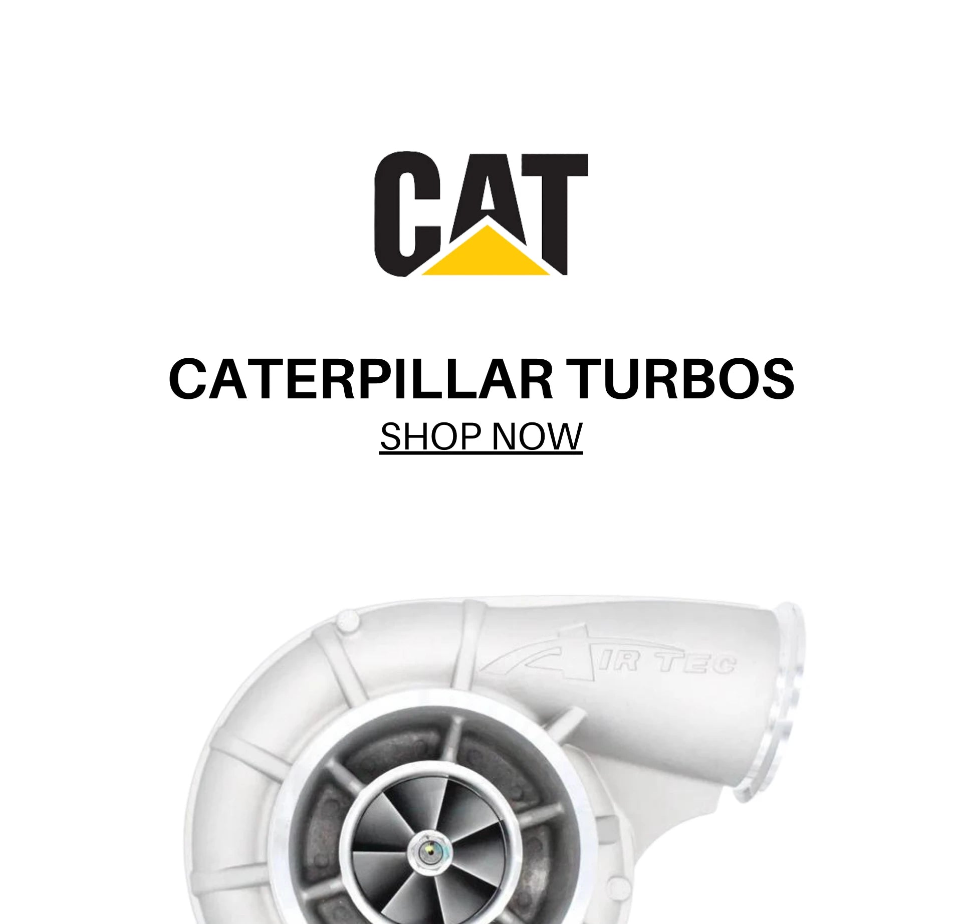 Performance and stock Turbos For Caterpillar Engines