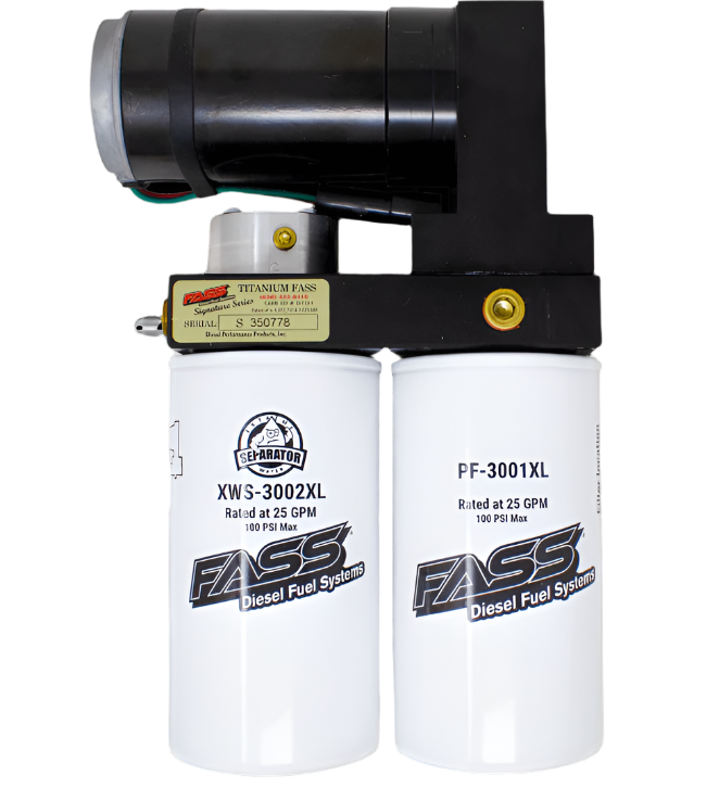 FASS INDUSTRIAL SERIES, CLASS 8, CAT/CUMMINS/DETROIT, 250 Gallons Per